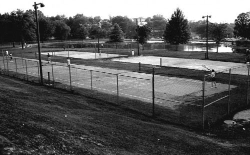 Capaha Park Lagoon Algae - Cape Girardeau History and Photos