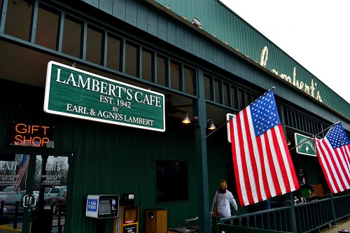 Lambert's Cafe: Home of Throwed Rolls - Cape Girardeau History and Photos