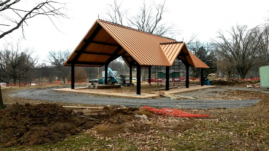 Capaha Pavilion Update - Cape Girardeau History and Photos